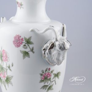 Vase with Goat Head - Queen Victoria Platinum - Herend Experts