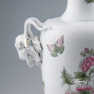 Vase with Goat Head - Queen Victoria Platinum - Herend Experts
