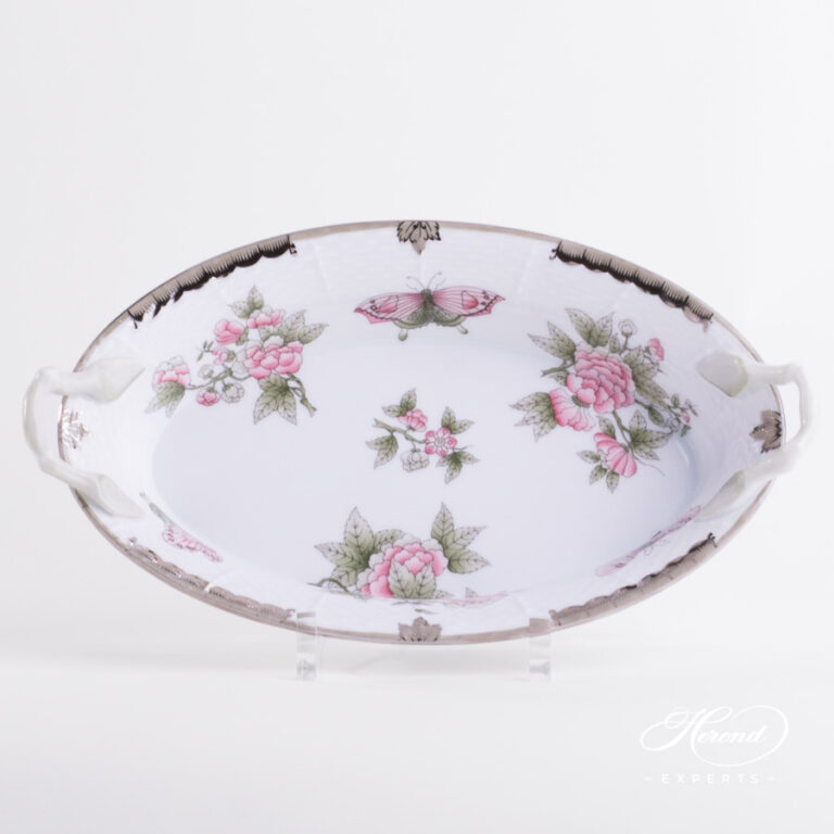Bread Basket - Queen Victoria Platinum - Herend Experts