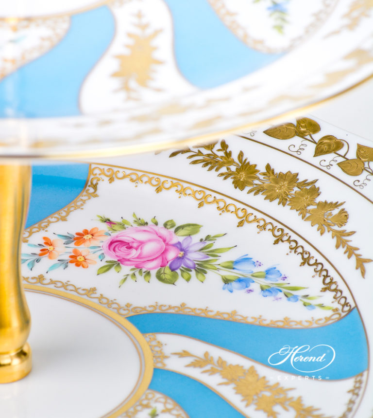 Cake Stand Three Tier - Colette - Herend Experts
